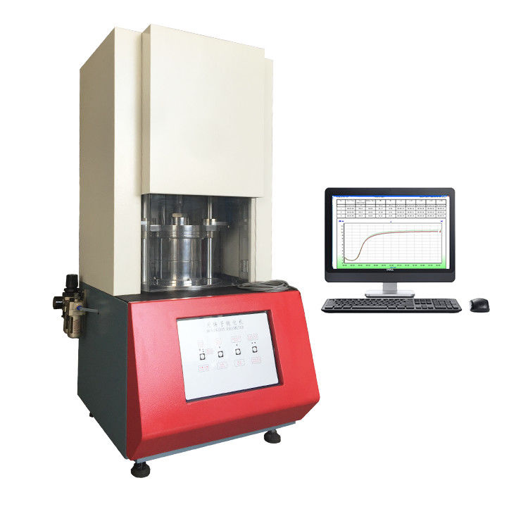 Laboratory Moving Die No Rotor Rubber Plastic Rheometer Programmable ...