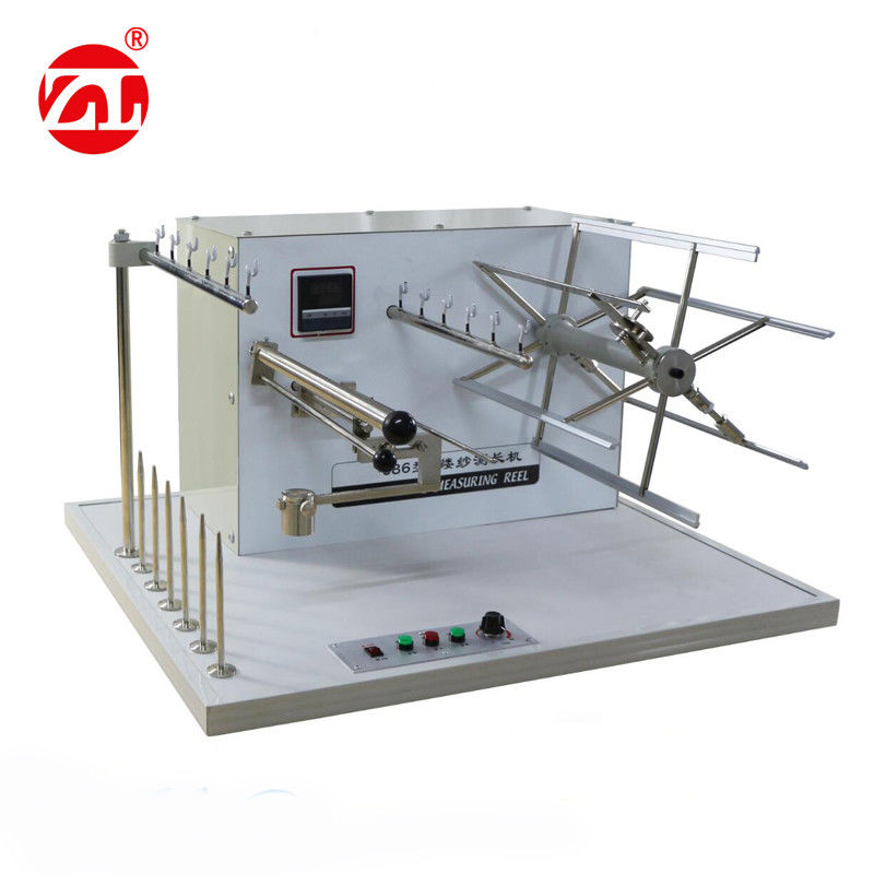 Pre-Determined Counter Textile Measuring Machine , For Yarn Length or ...