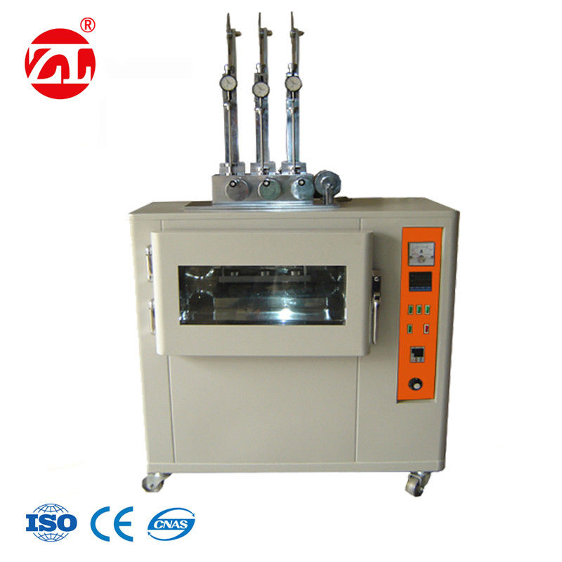 Heating Deformation Testing Machine For Plastics , Synthetic Resin Products