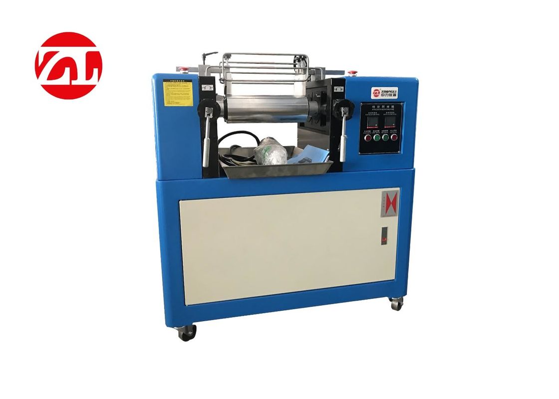 Customizable Laboratory Two Roll Mill Mixing Electric Heating Rubber ...