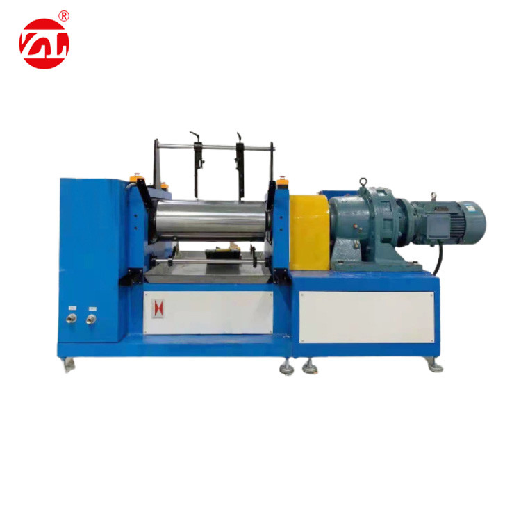 XK-450 Laboratory Rubber Open Mixing Mill Machine PVC Mixer Plastic Two ...