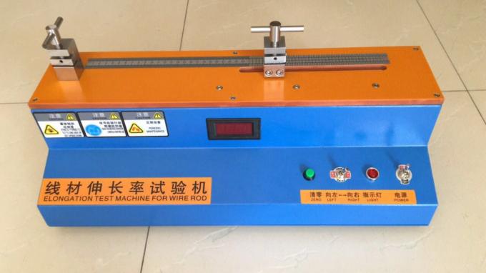 Wire And Cable Testing Machine , Aluminum / Copper Elongation Testing ...