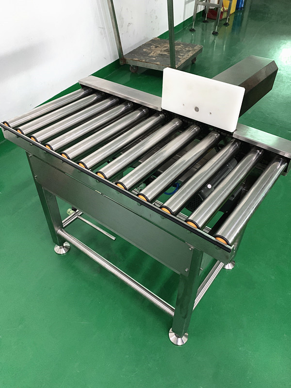 Conveyor Belt Weight Checking Machine With Reject Arm / Air Blast ...
