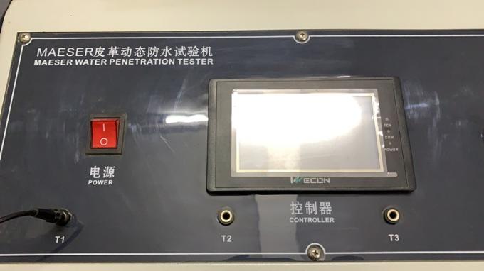 ASTM-D 2099 Maeser Zigzag Method Leather Dynamic Waterproof Testing Machine