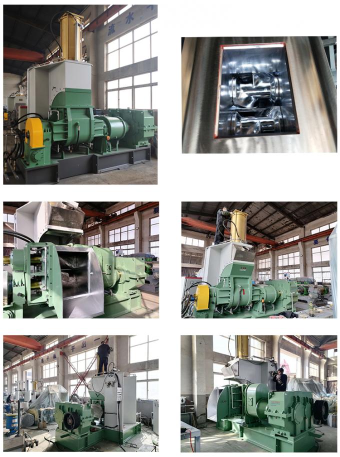 150L Dispersion Kneader / Internal Banbury Mixer With 2 Wing Tangential ...