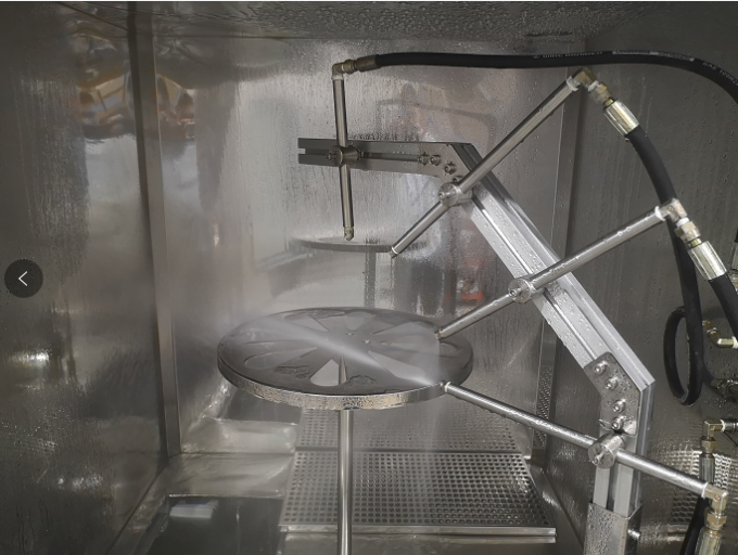 4 Nozzle Water Jetting Test Chamber IPX9 Test Equipment